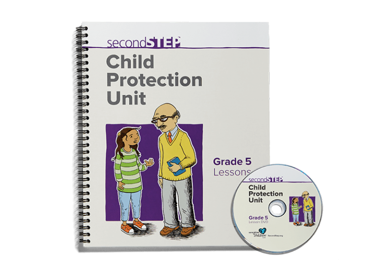 Second Step® Child Protection Unit Grade 5 Lesson Notebook + Staff ...